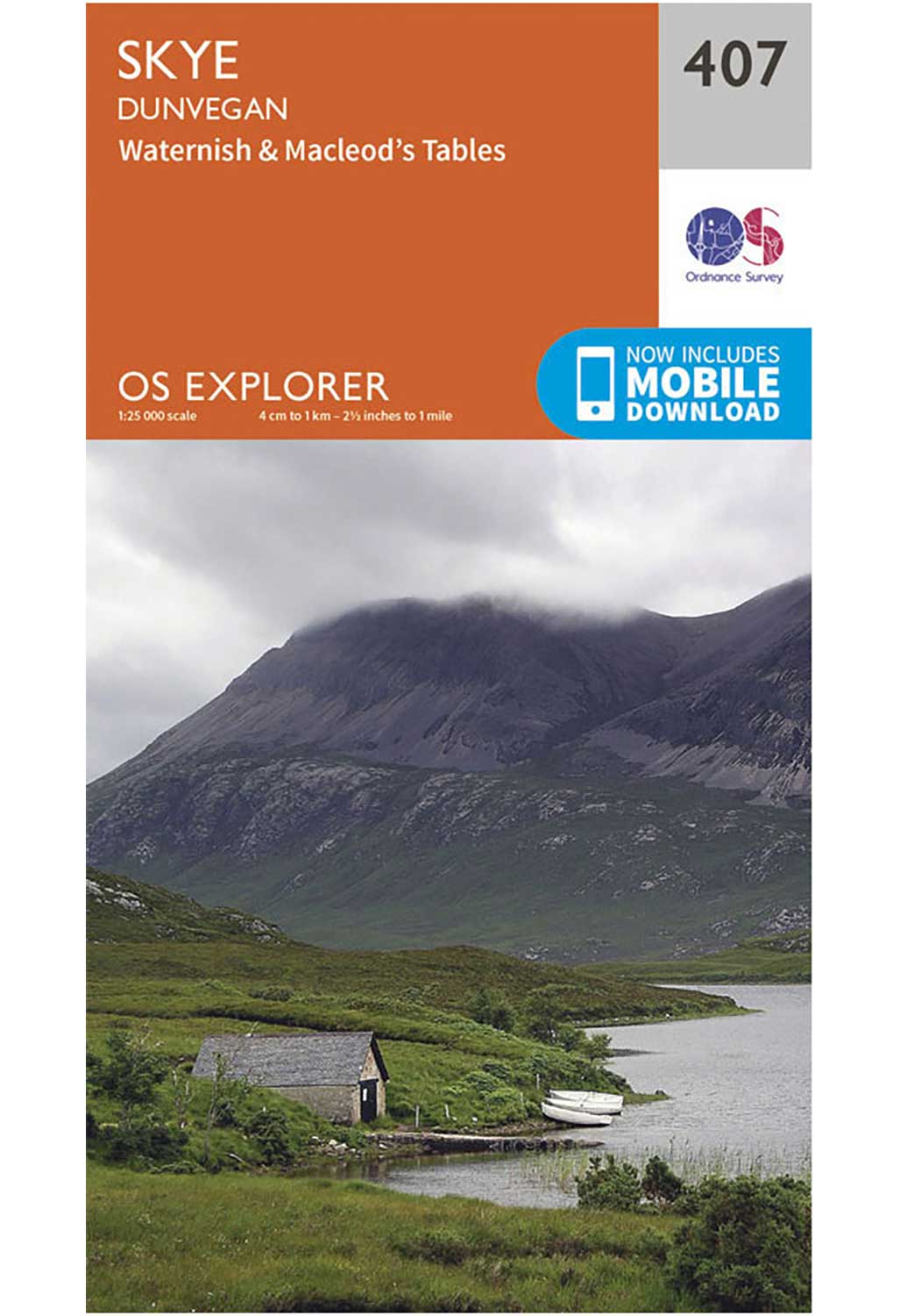 Ordnance Survey Explorer 407: Skye – Dunvegan – Outsiders Store UK