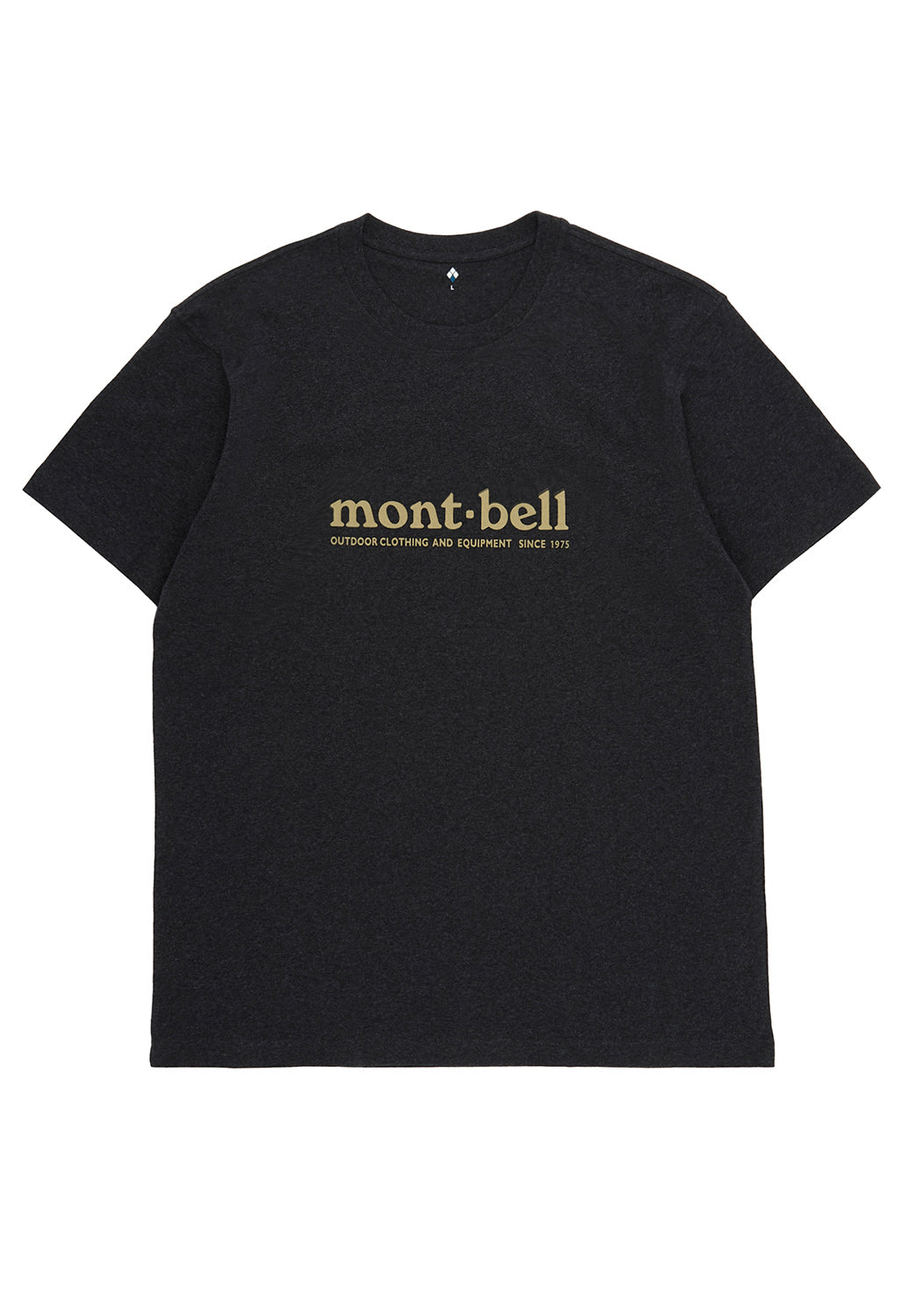 Montbell Pear Skin Cotton Mont-Bell T-Shirt - Dark Grey – Outsiders Store UK