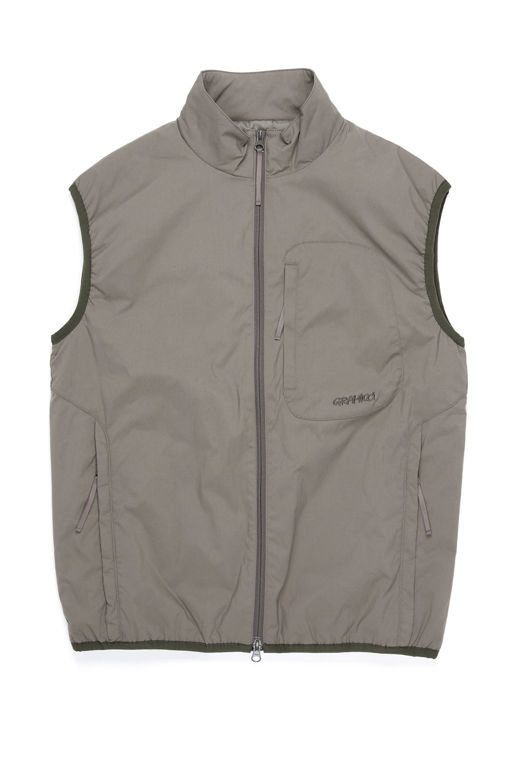 Gramicci Men's Softshell EQT Padding Vest - Tech Grey – Outsiders Store UK