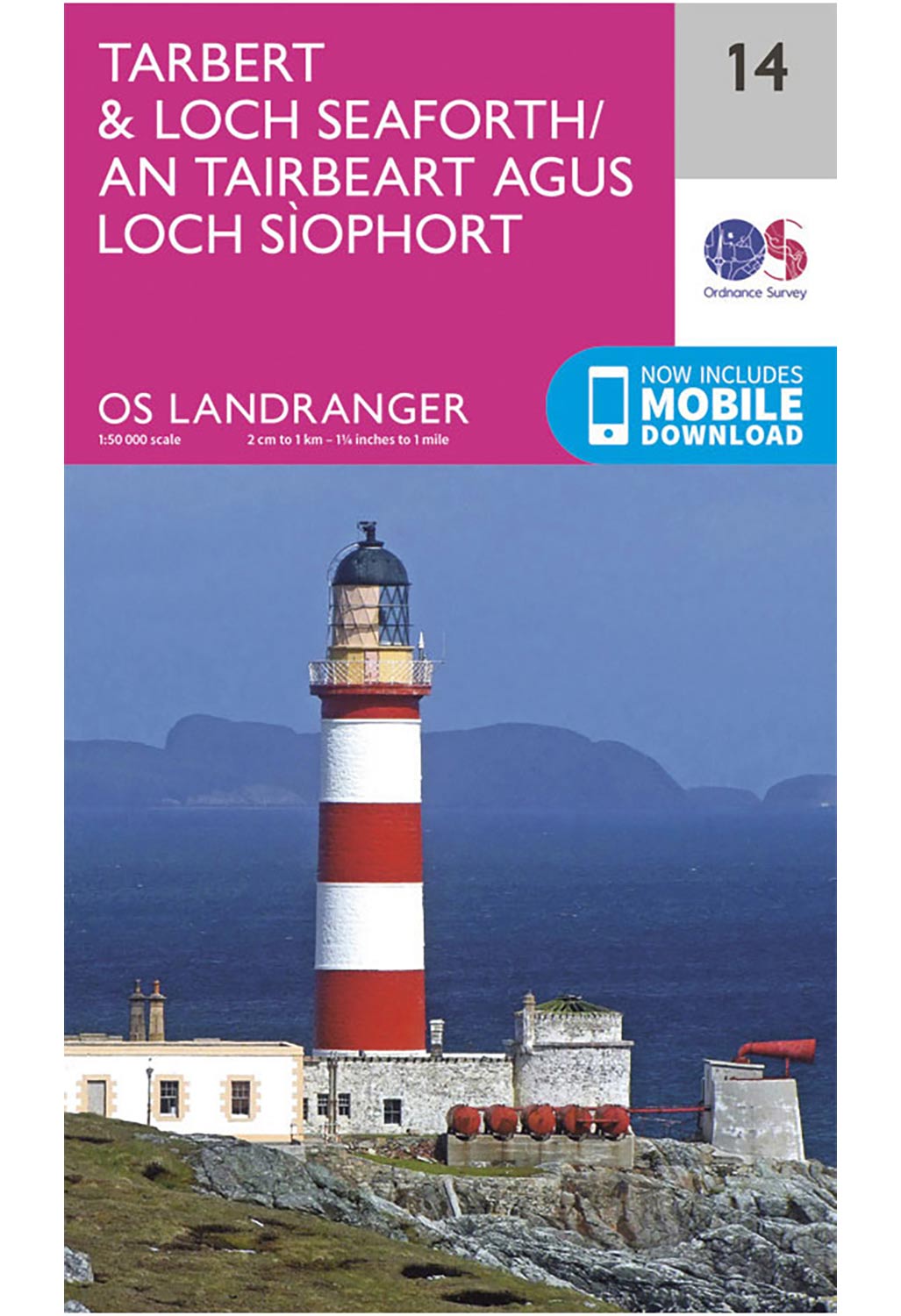 Ordnance Survey Tarbert & Loch Seaforth - Landranger 14 Map – Outsiders ...