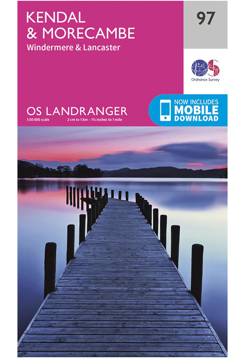 Ordnance Survey Kendal, Morecambe, Windermere & Lancaster - Landranger ...