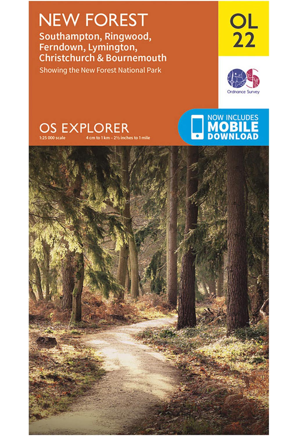 Ordnance Survey Explorer OL22: New Forest – Outsiders Store UK