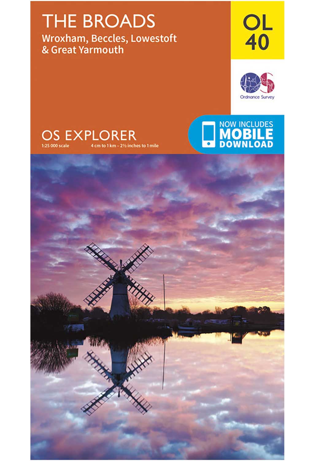Ordnance Survey Explorer OL40: The Broads – Outsiders Store UK