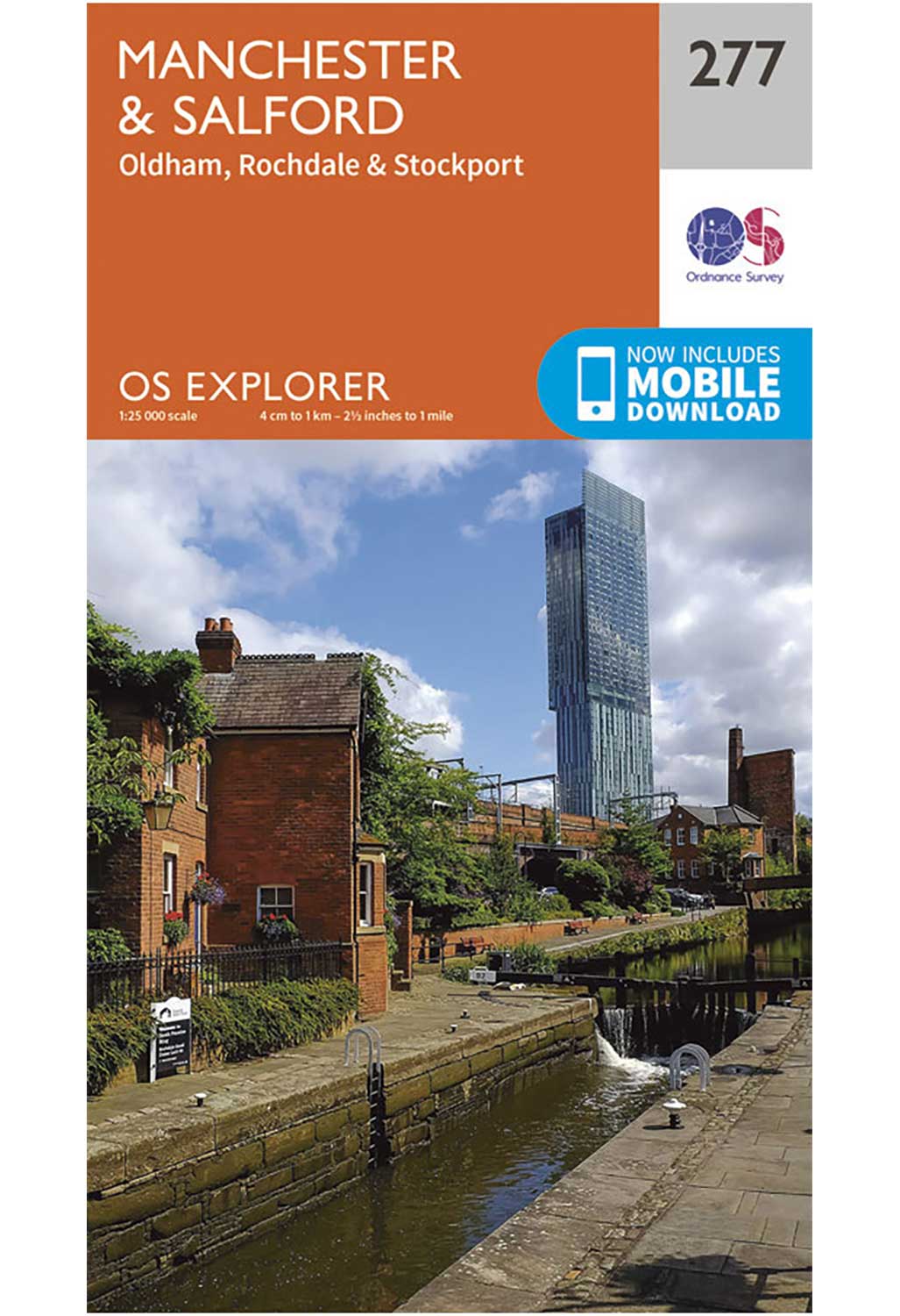Ordnance Survey Explorer 277: Manchester & Salford – Outsiders Store UK
