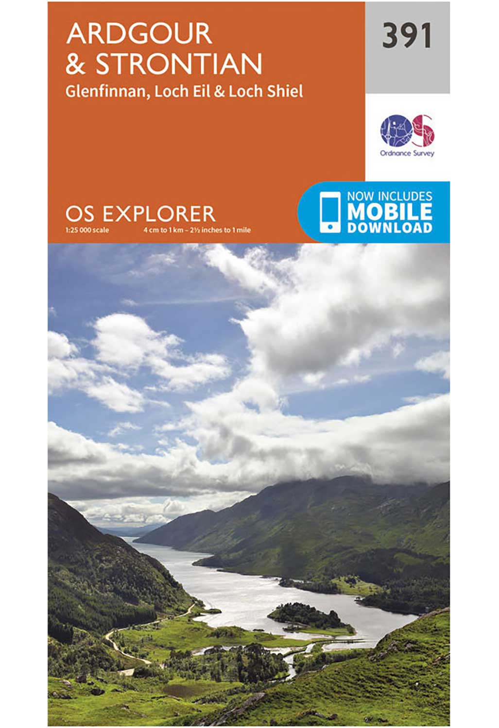 Ordnance Survey Explorer 391: Ardgour & Strontian – Outsiders Store UK