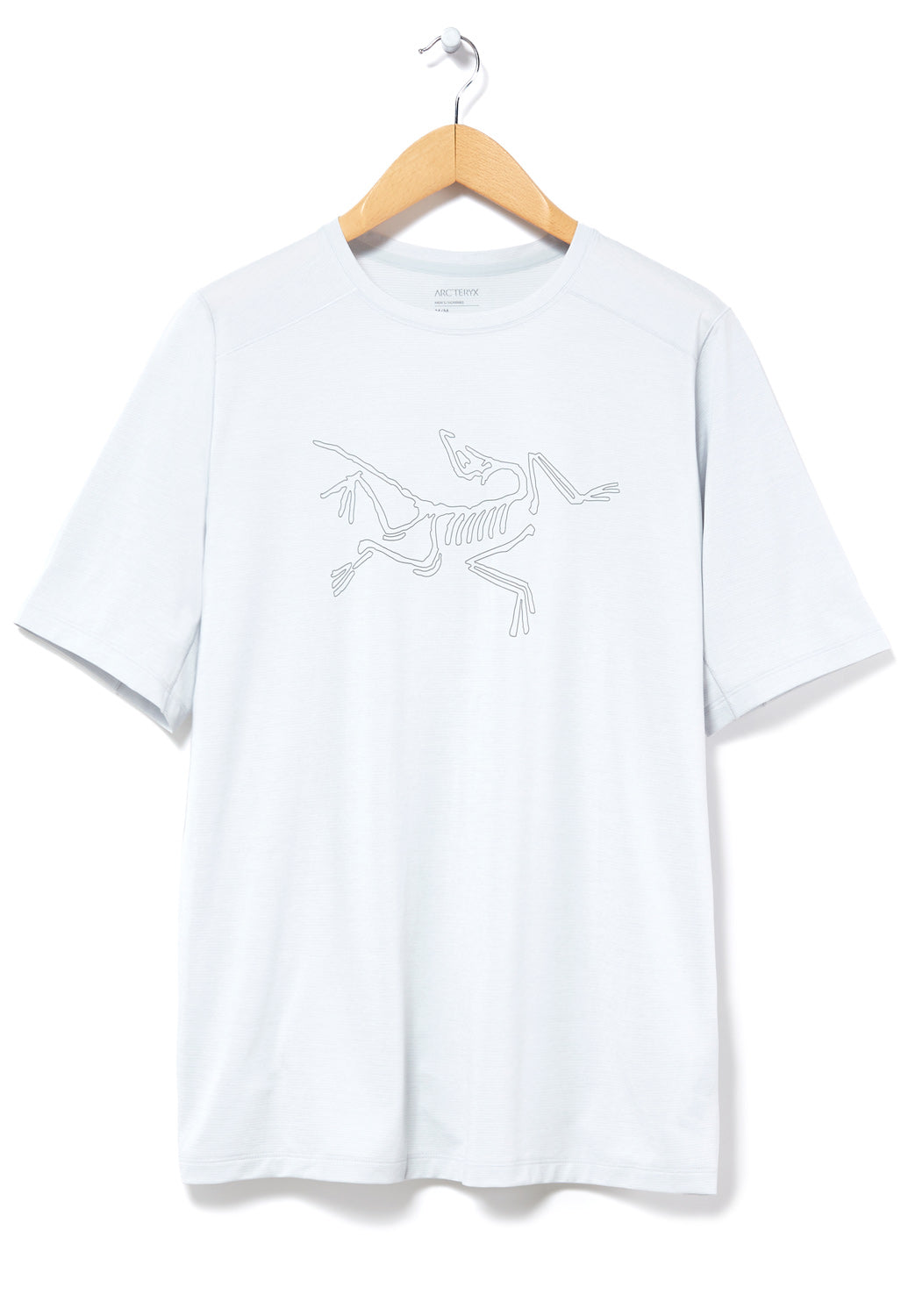 Arc'teryx Men's Cormac Logo T-Shirt - Atmos Heather – Outsiders Store UK