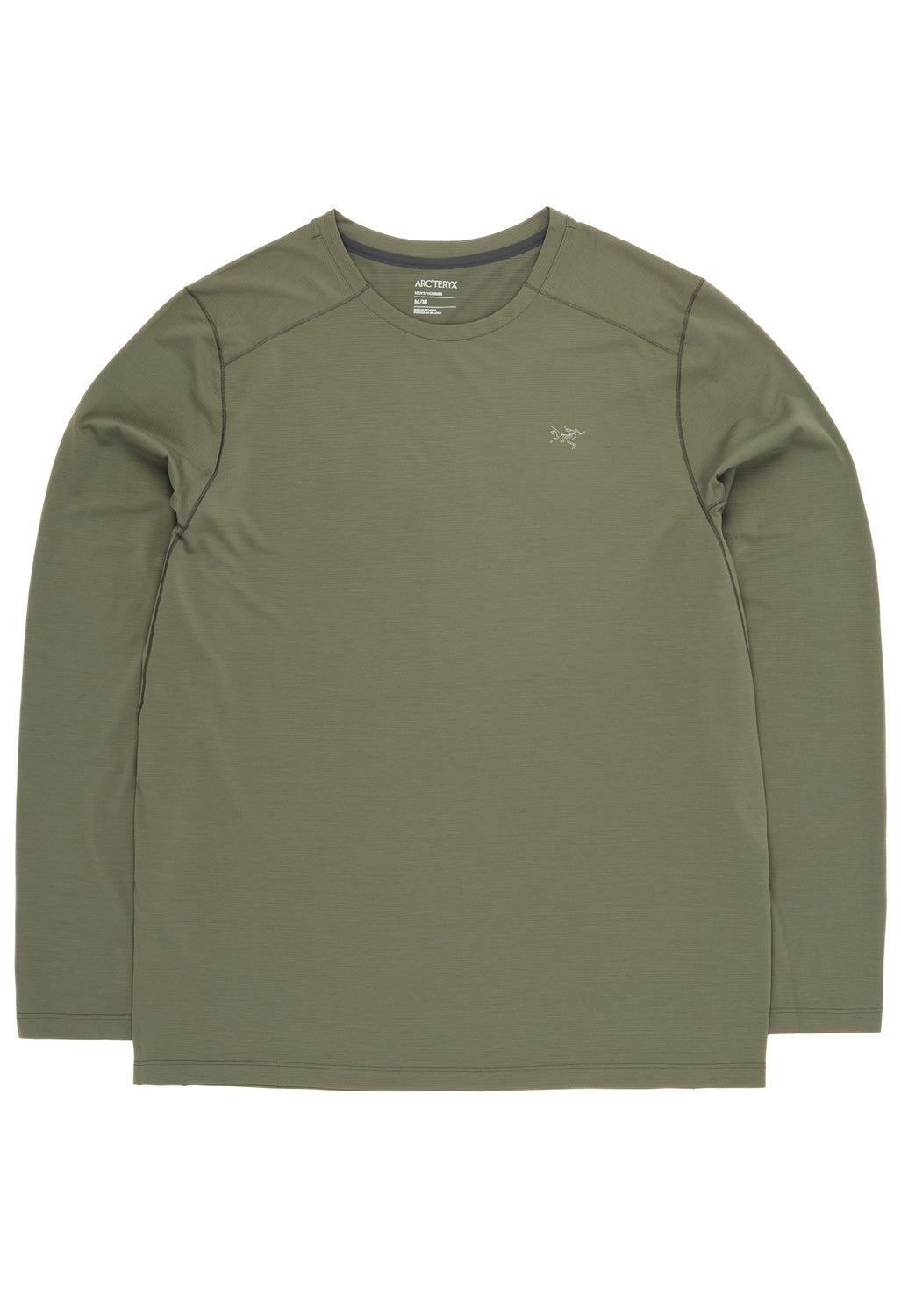 Arc'teryx Men's Cormac Long Sleeve Crew Neck T-Shirt - Forage Heather ...