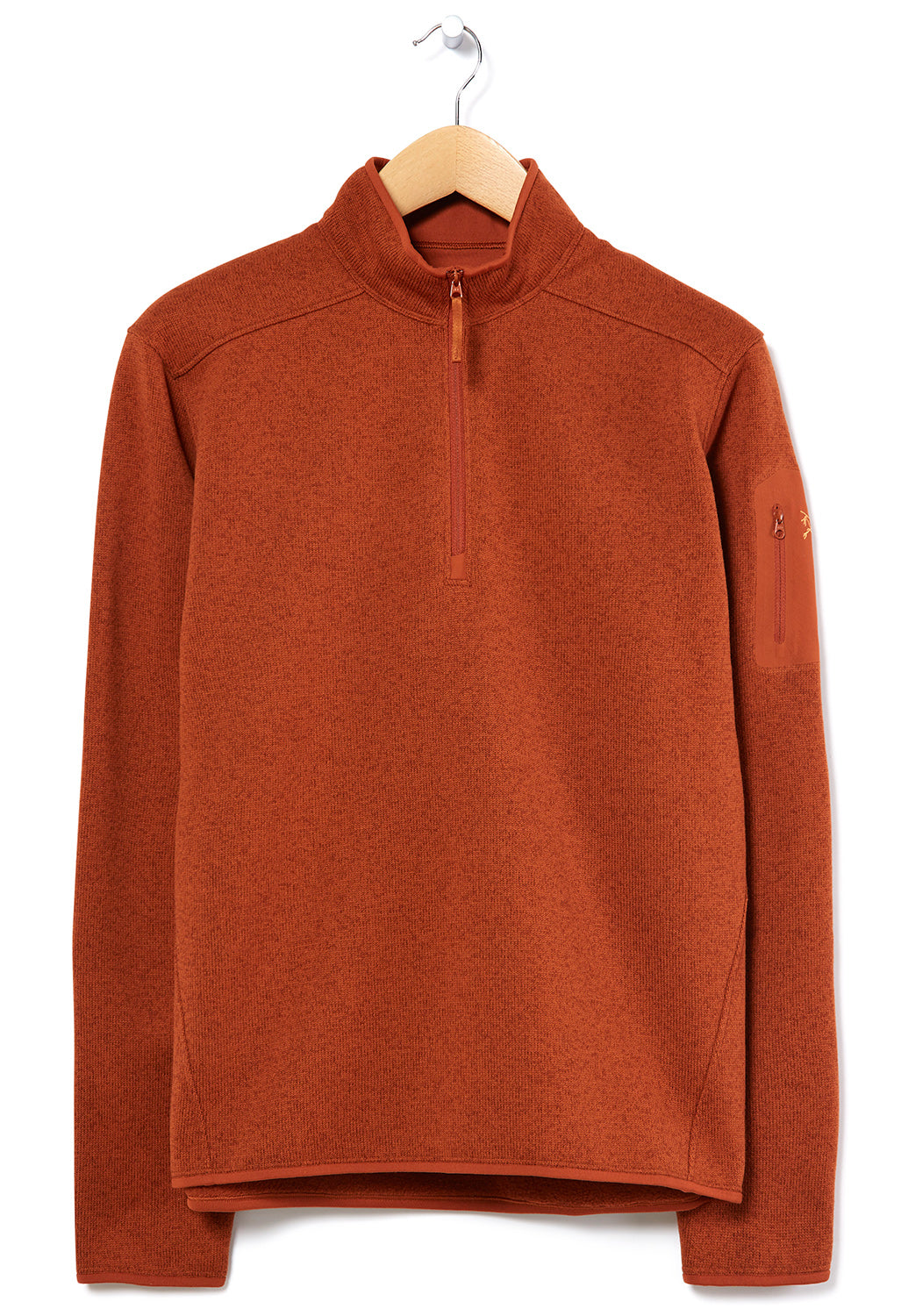 Arc'teryx Covert Men's 1/2 Zip Fleece - Komorebi Heather – Outsiders ...