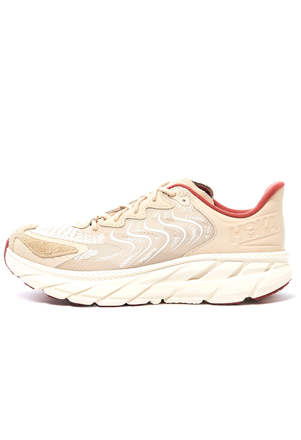 Hoka Clifton LS Trainers - Shifting Sand / Rust – Outsiders Store UK