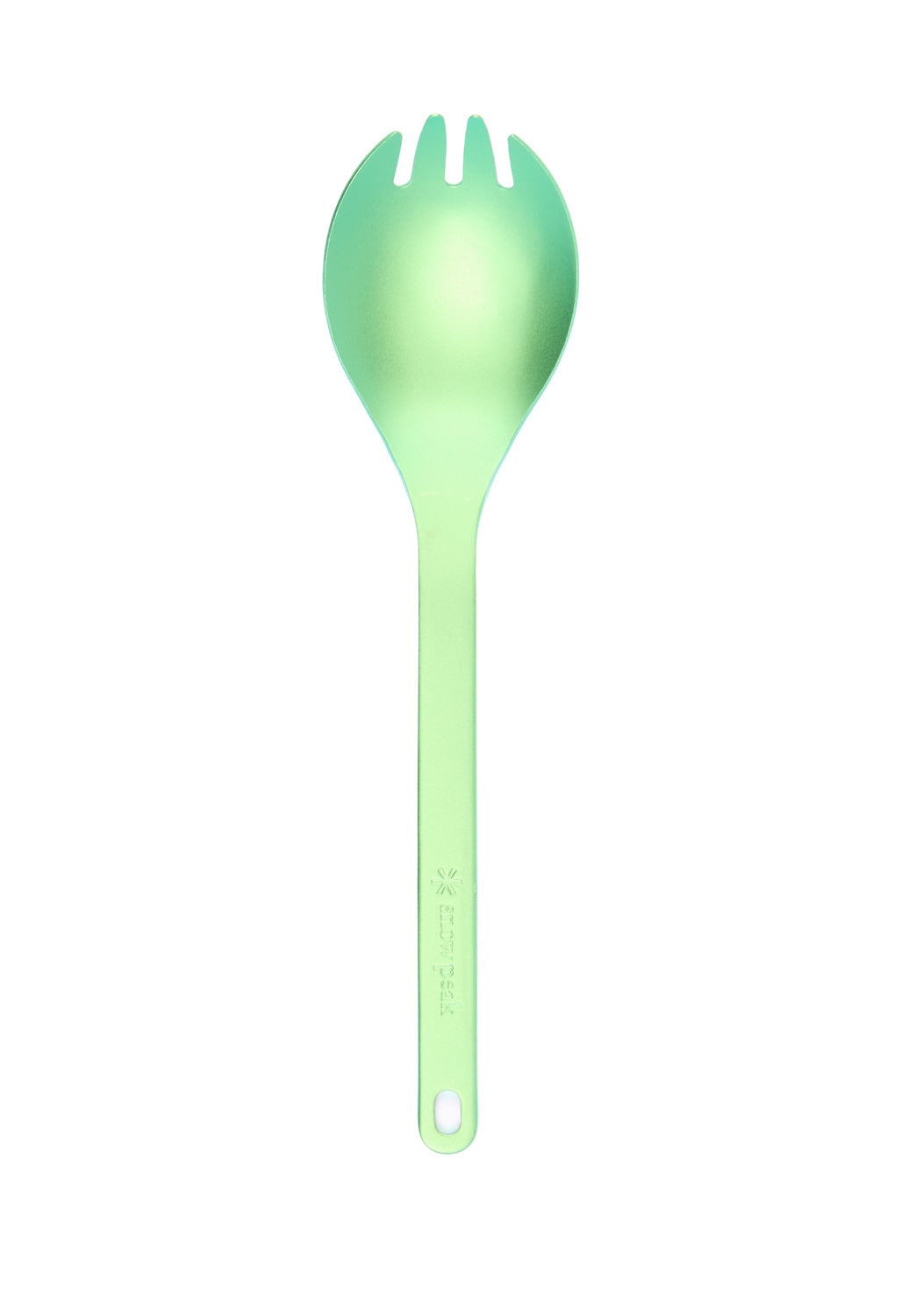 Snow Peak Titanium Colour Spork - Green – Outsiders Store UK