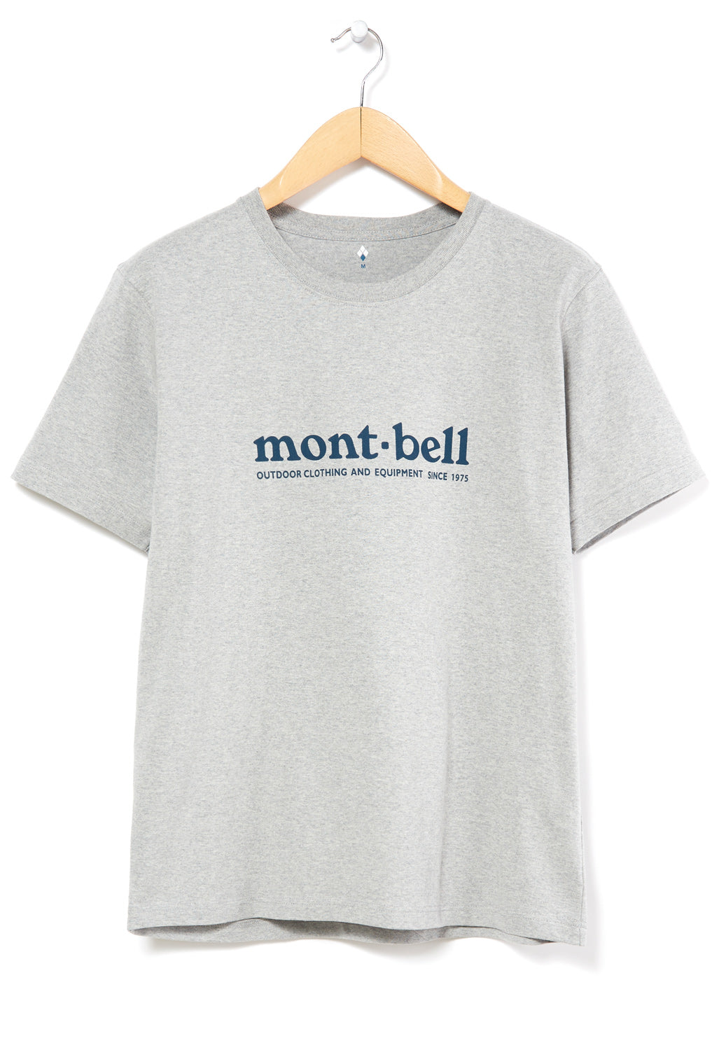 Montbell Pear Skin Cotton mont-bell T-Shirt - Light Grey – Outsiders Store UK