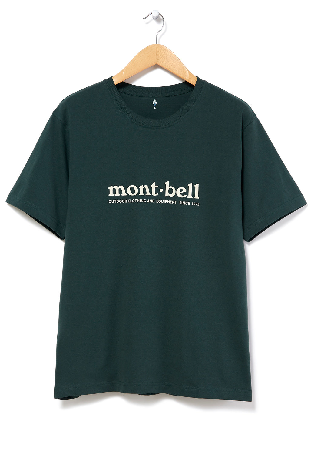 Montbell Pear Skin Cotton mont-bell T-Shirt - Hunter Green – Outsiders Store UK