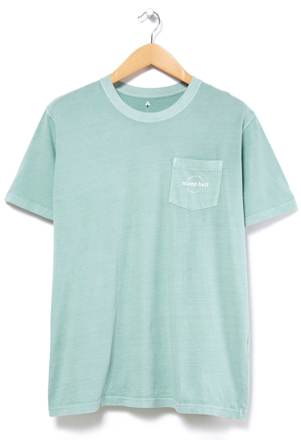 Montbell Men's Wash Out Cotton T-Shirt - Jade – Outsiders Store UK