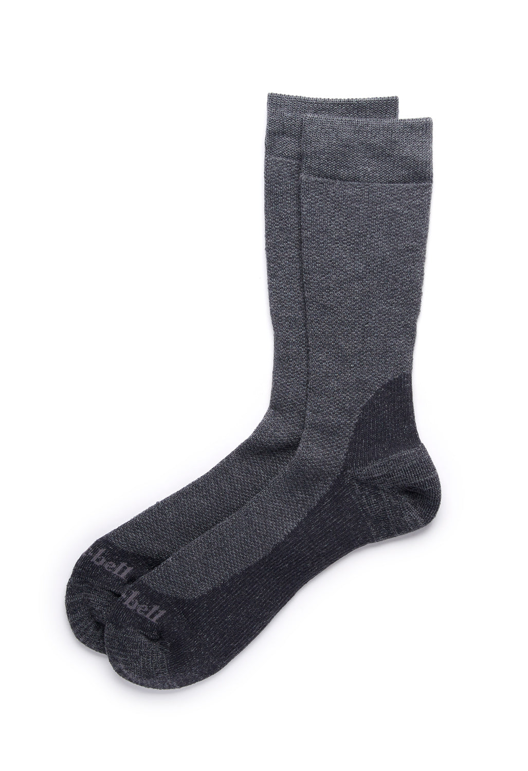Montbell Merino Wool Trekking Socks - Heather Charcoal – Outsiders Store UK