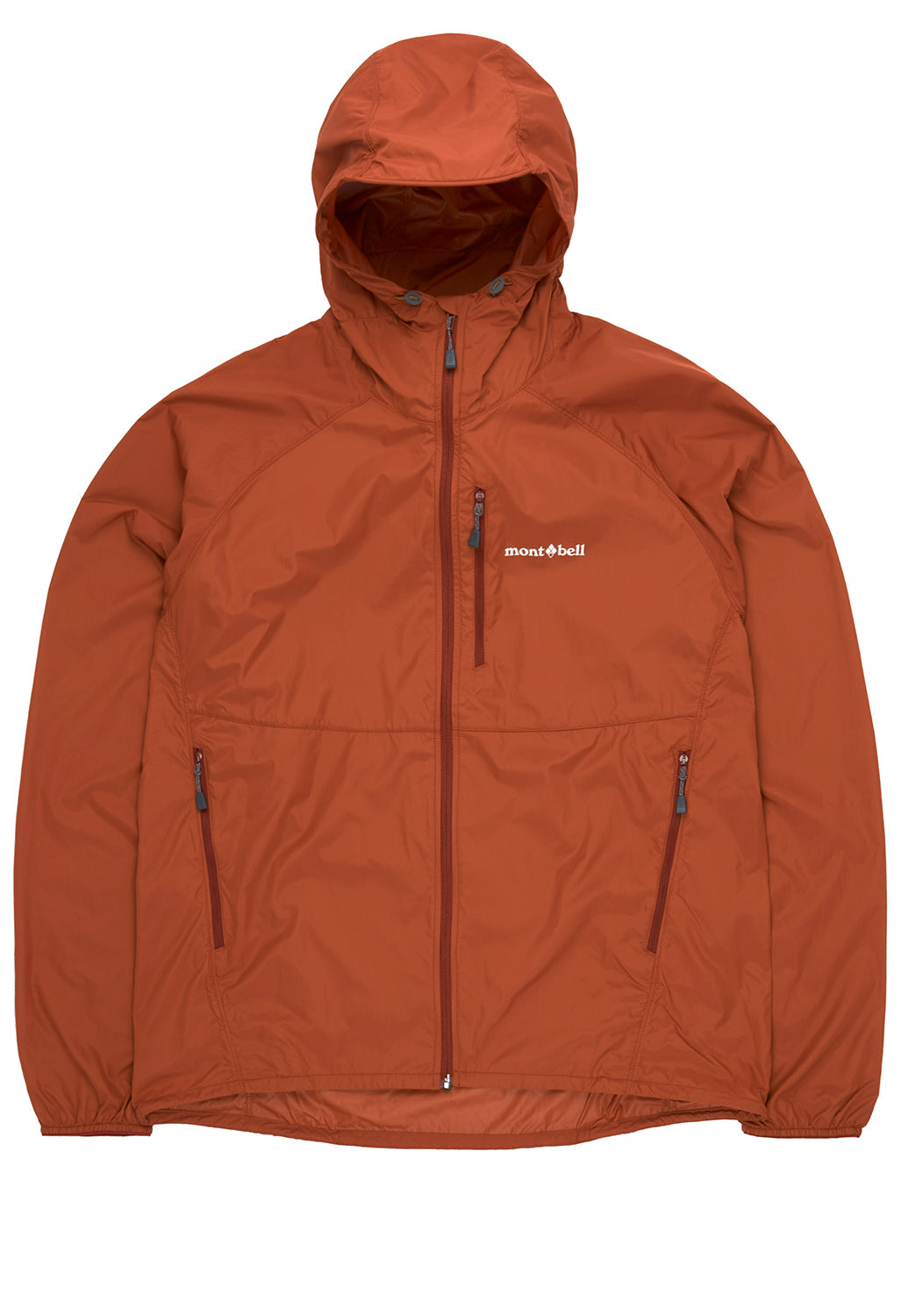 Montbell Men's Wind Blast Hooded Jacket - Orange – Outsiders Store UK