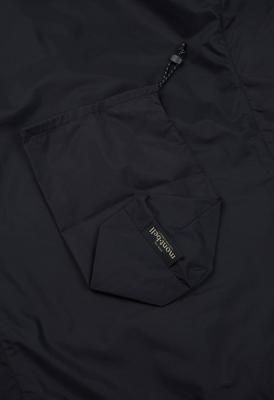 Montbell Men's Light Shell Outer Jacket - Black – Outsiders Store UK