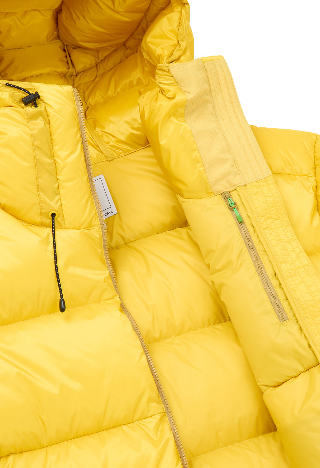 CAYL Men's Down Jacket - Yellow – Outsiders Store UK