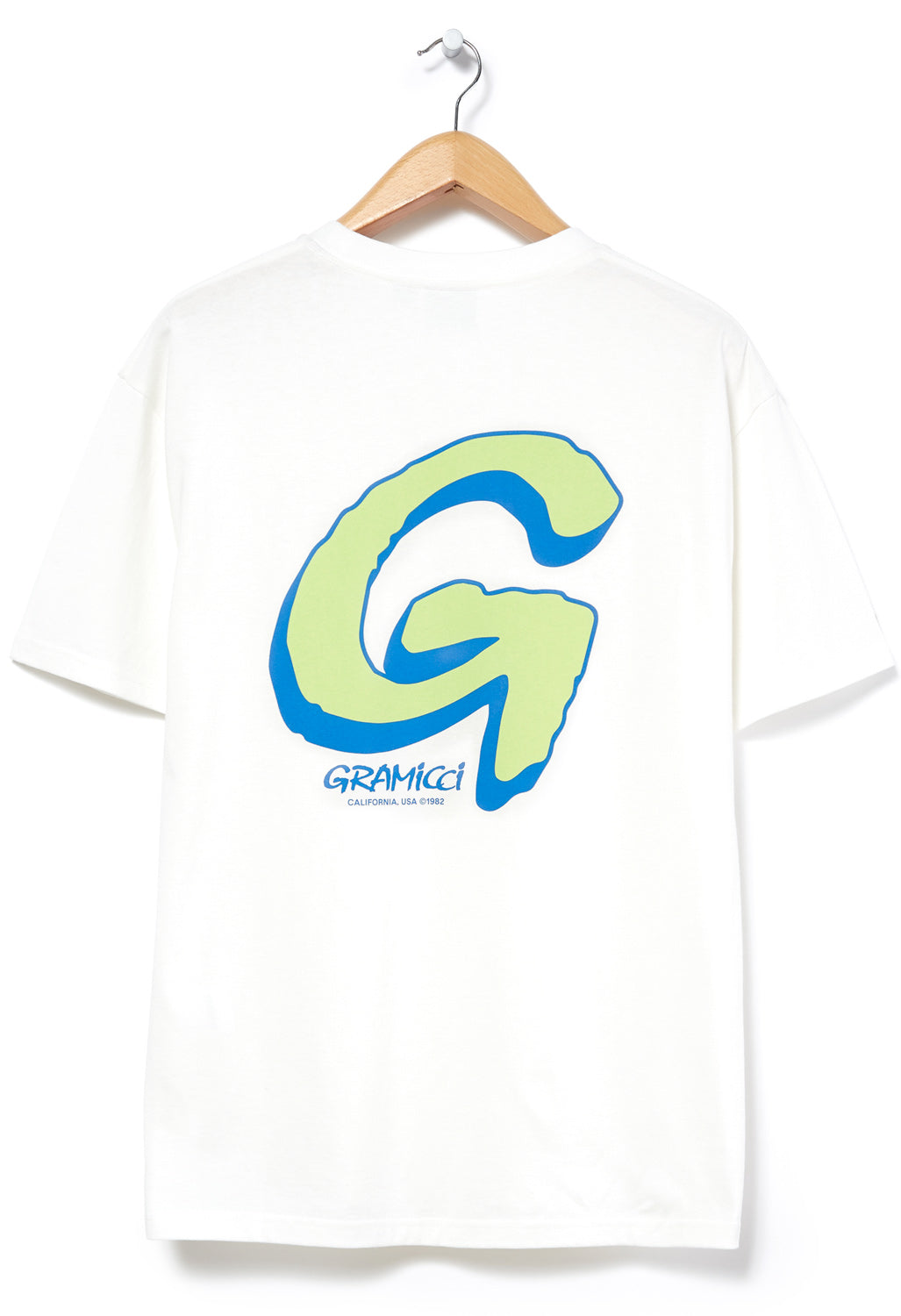 Gramicci Big G Logo T-Shirt - White – Outsiders Store UK