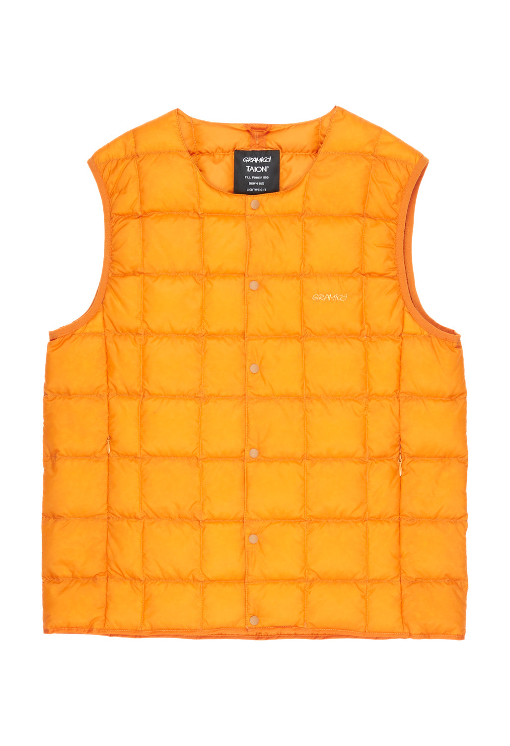 Gramicci Inner Down Vest - Gold – Outsiders Store UK