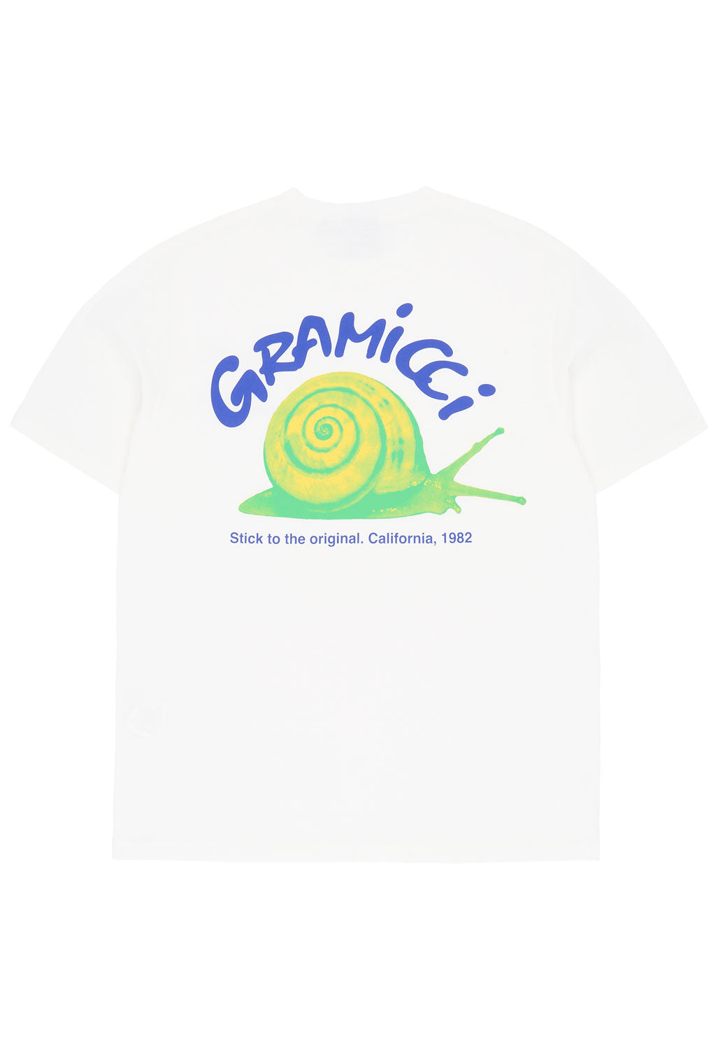 Gramicci Snail Tee - White – Outsiders Store UK