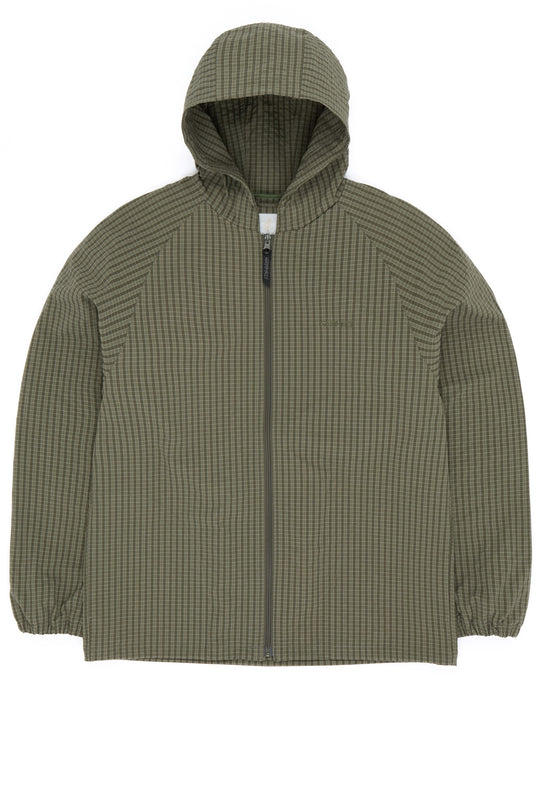 Gramicci Men's Northside Plaid Hooded Jacket - Olive – Outsiders Store UK