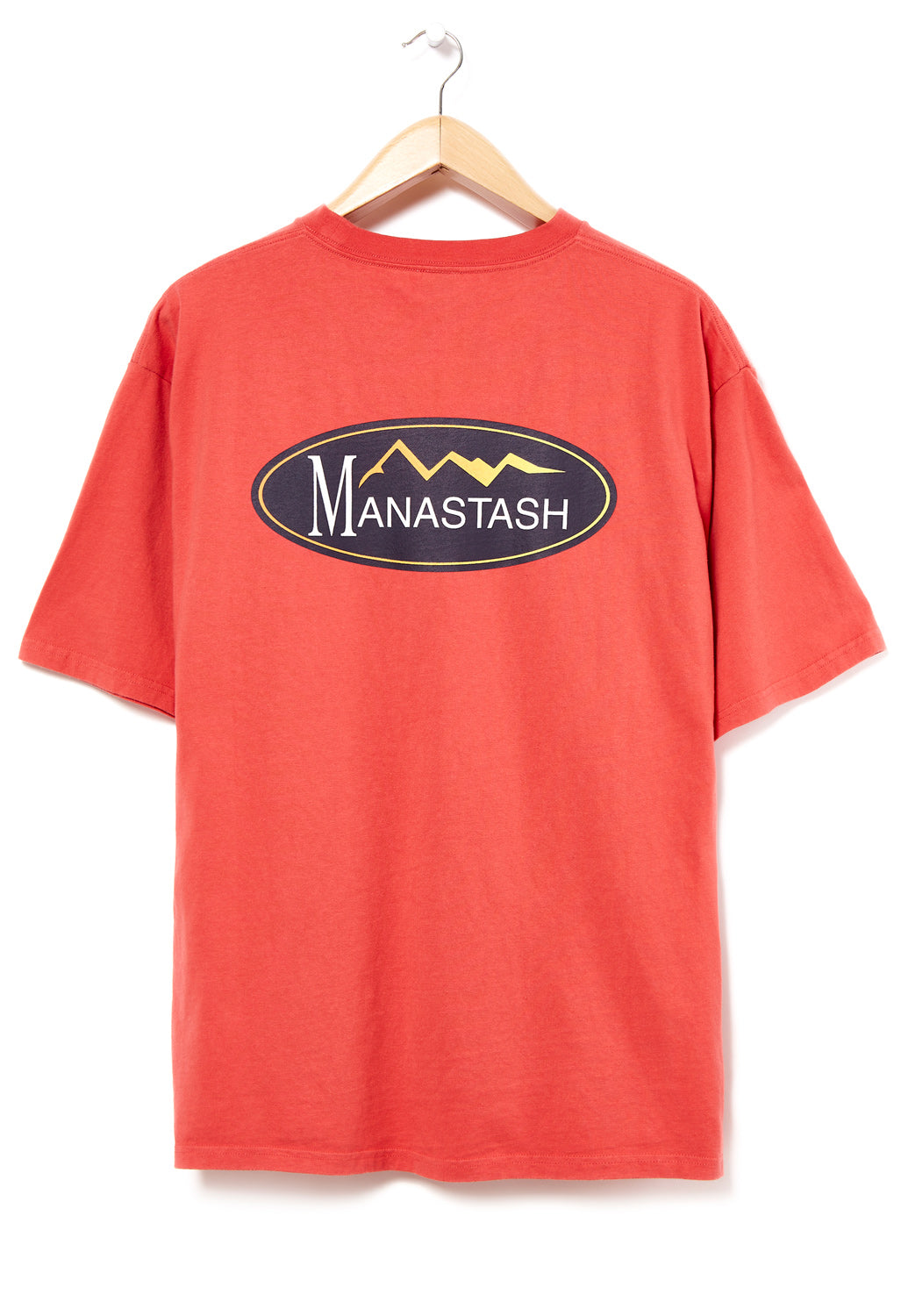 Manastash Men's Original Logo T-Shirt - Red – Outsiders Store UK