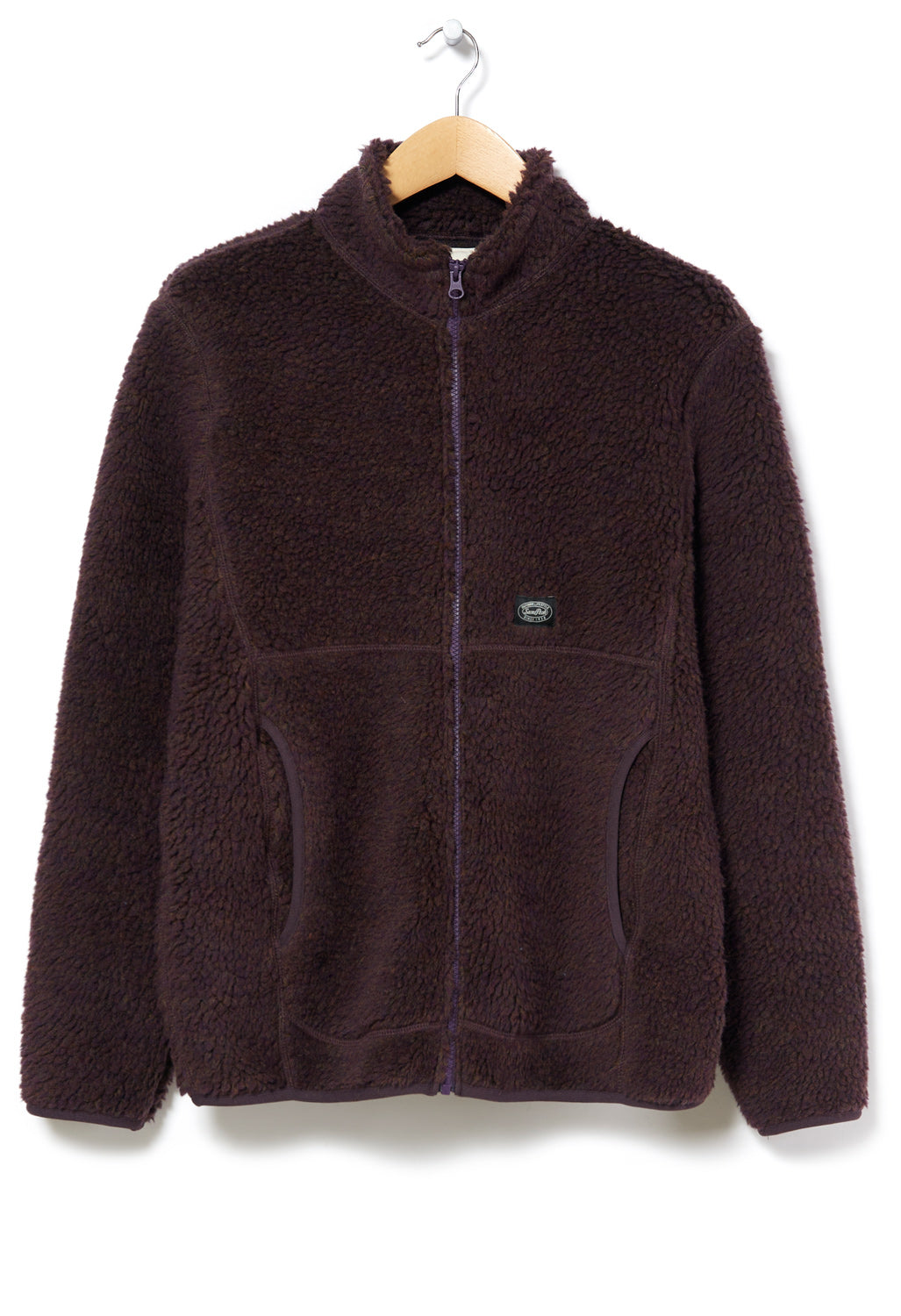 Snow Peak Wool Fleece Jacket - Purple – Outsiders Store UK