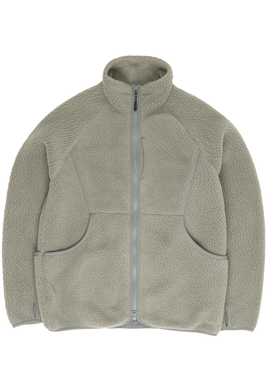 Snow Peak Thermal Boa Fleece Jacket - Grey – Outsiders Store UK