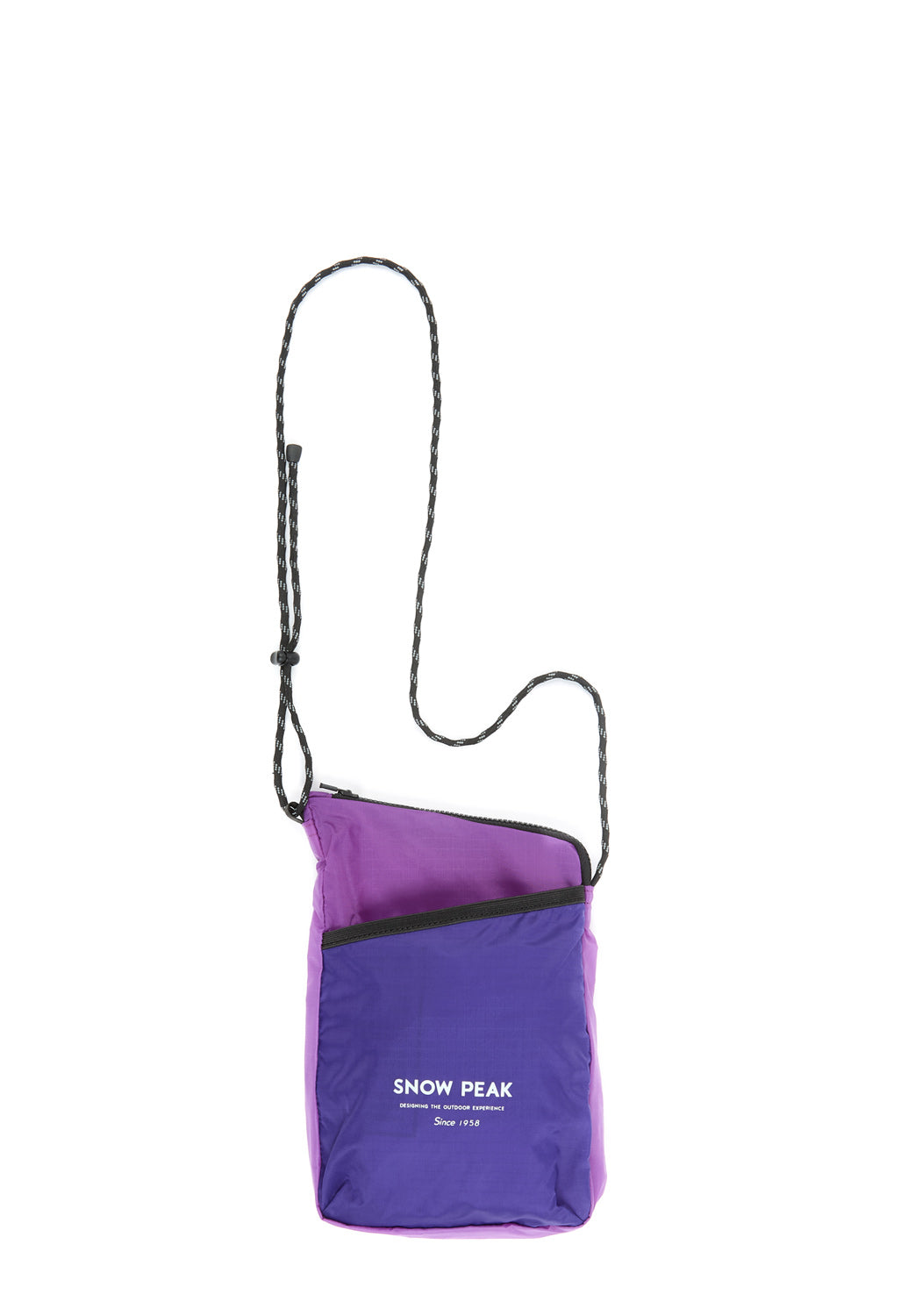 Snow Peak Offset Shoulder Pouch - Purple – Outsiders Store UK
