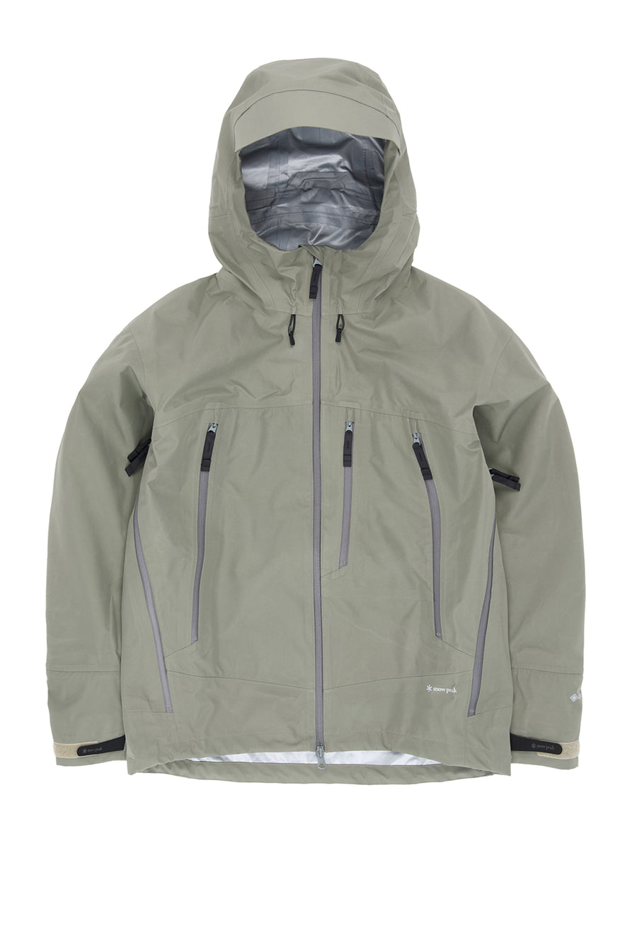 Snow Peak Men's GORE-TEX Rain Jacket - Olive – Outsiders Store UK