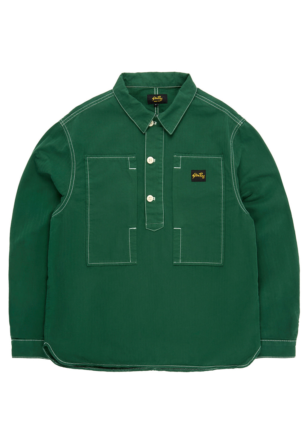 Stan Ray Men's Painters Shirt - Racing Green HBT – Outsiders Store UK
