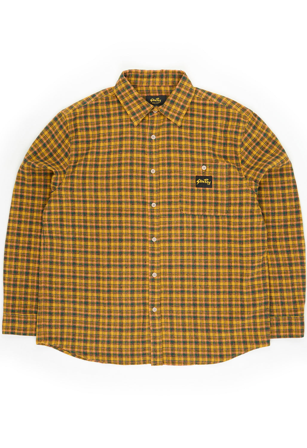 Stan Ray Flannel Shirt - Orange Plaid – Outsiders Store UK