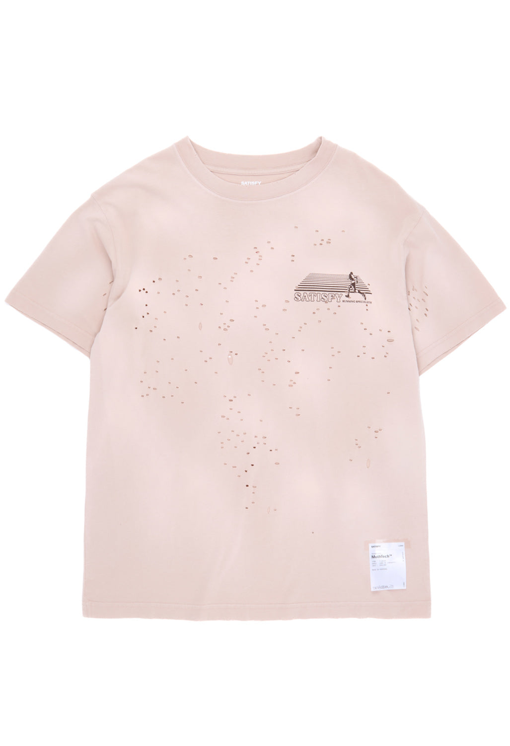 Satisfy MothTech T-Shirt - Sun Bleached Sand – Outsiders Store UK