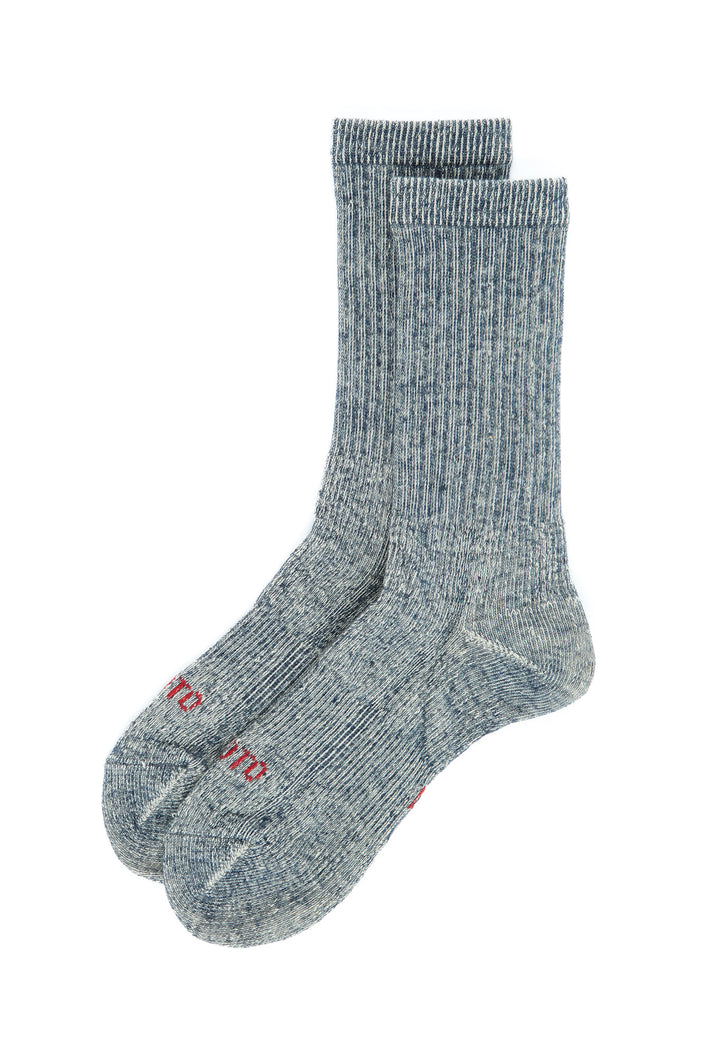 ROTOTO Comfy Room Sankaku Socks - Gold/Black/Navy – Outsiders Store UK