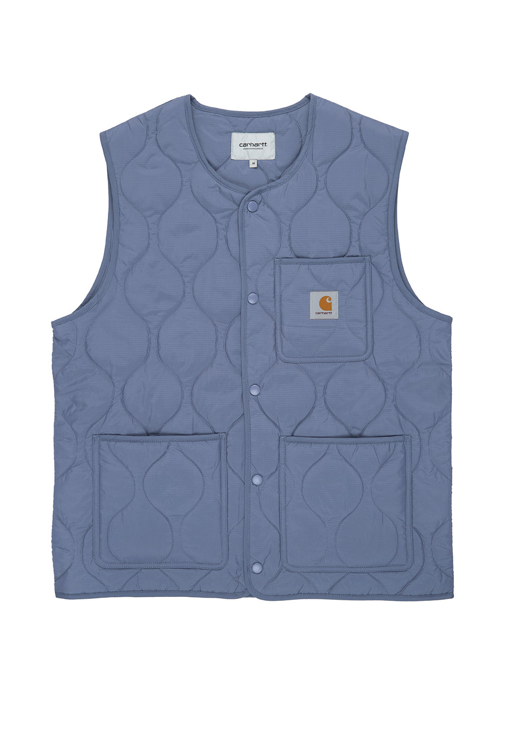 Carhartt WIP Men's Skyton Vest - Bay Blue – Outsiders Store UK