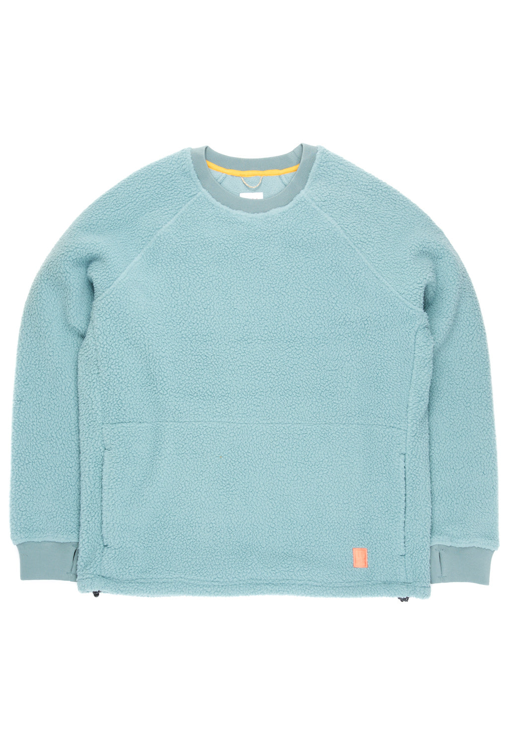 Topo Designs Mountain Fleece Crewneck - Slate Blue – Outsiders Store UK
