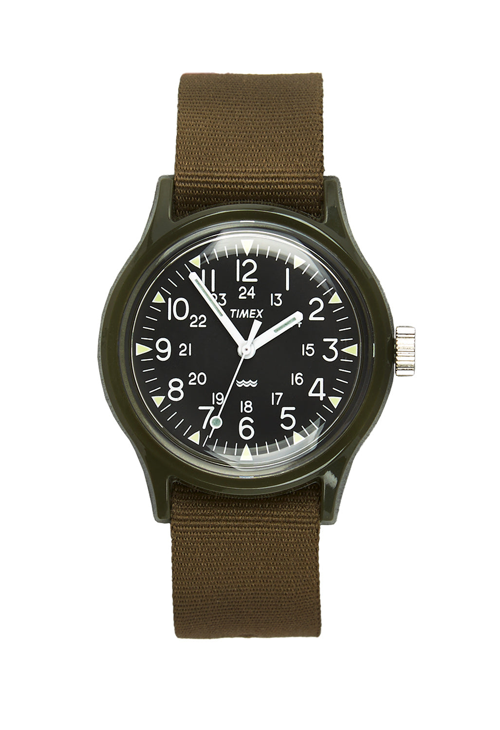 Timex MK1 Resin 36 Watch - Olive / Black / Olive – Outsiders Store UK