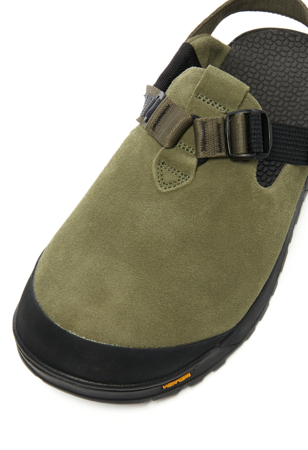 Bedrock Sandals Mountain Clog - Sagebrush Suede – Outsiders Store UK