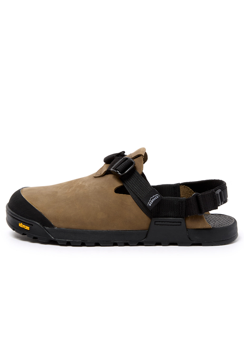 Bedrock Sandals Mountain Clog - Driftwood Grey Nubuck Leather ...
