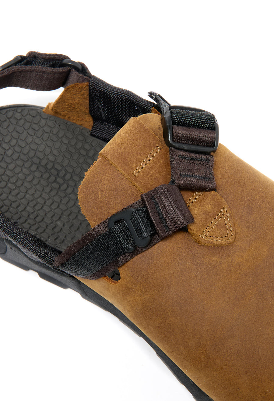 Bedrock Sandals Mountain Clog - Brown Nubuck Leather – Outsiders Store UK