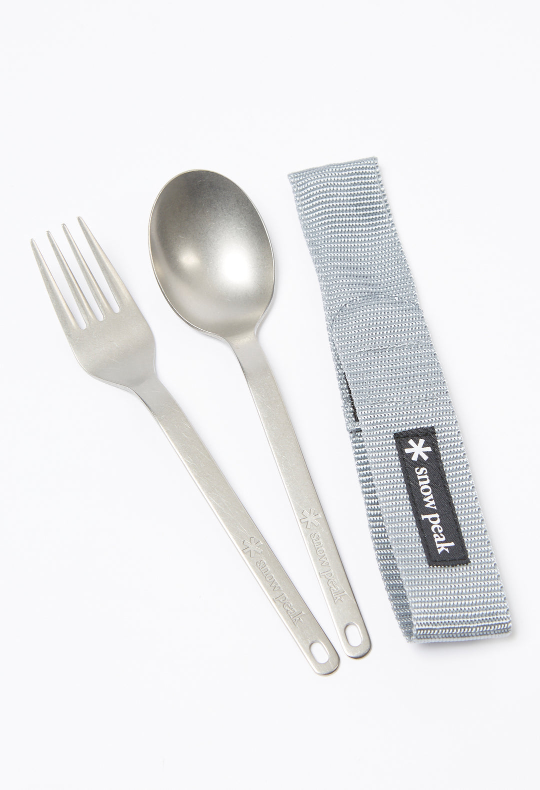 Snow Peak Titanium Fork & Spoon Set – Outsiders Store UK
