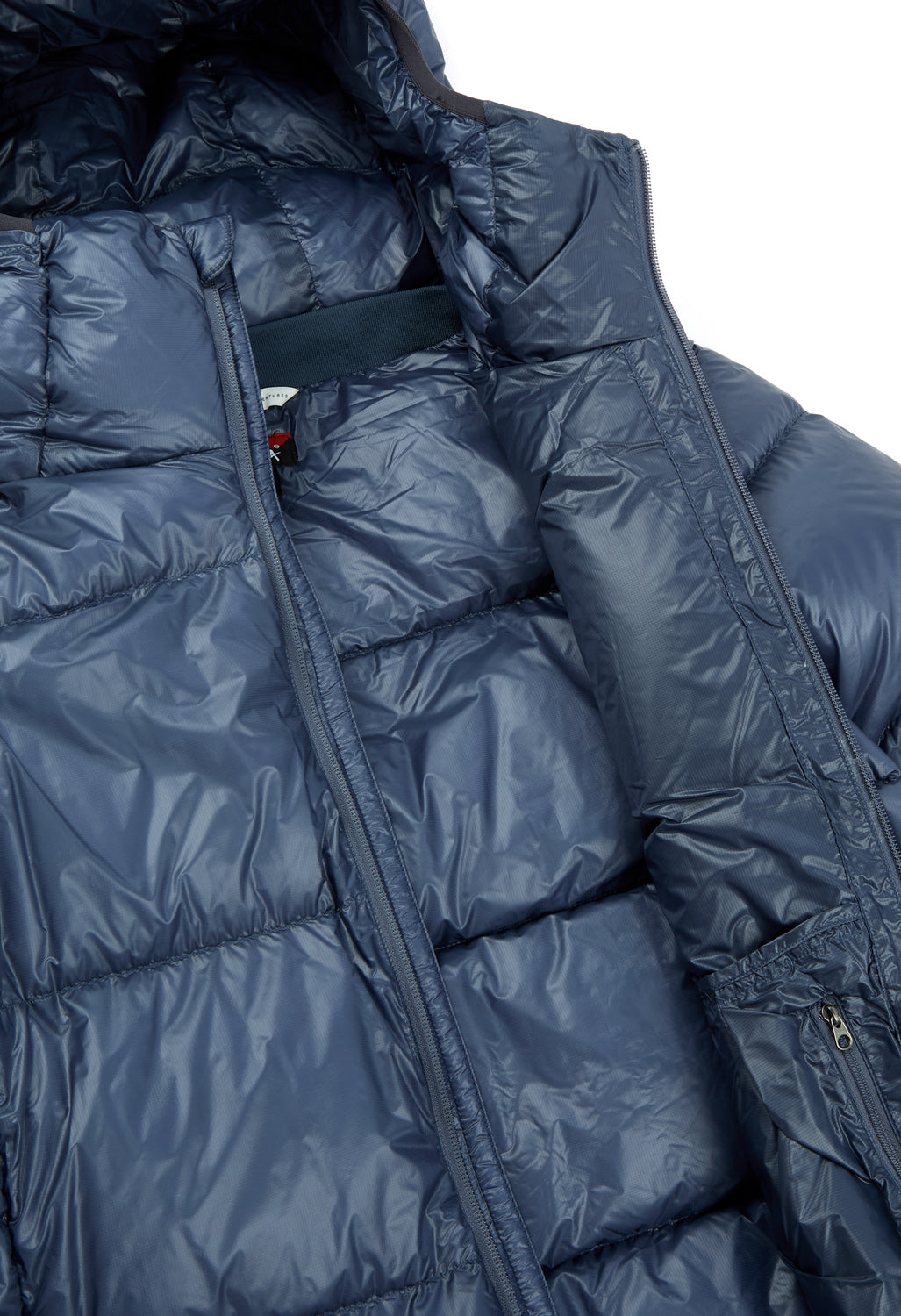 Nanga Men's Mountain Lodge Down Hoodie Jacket - Blue – Outsiders Store UK