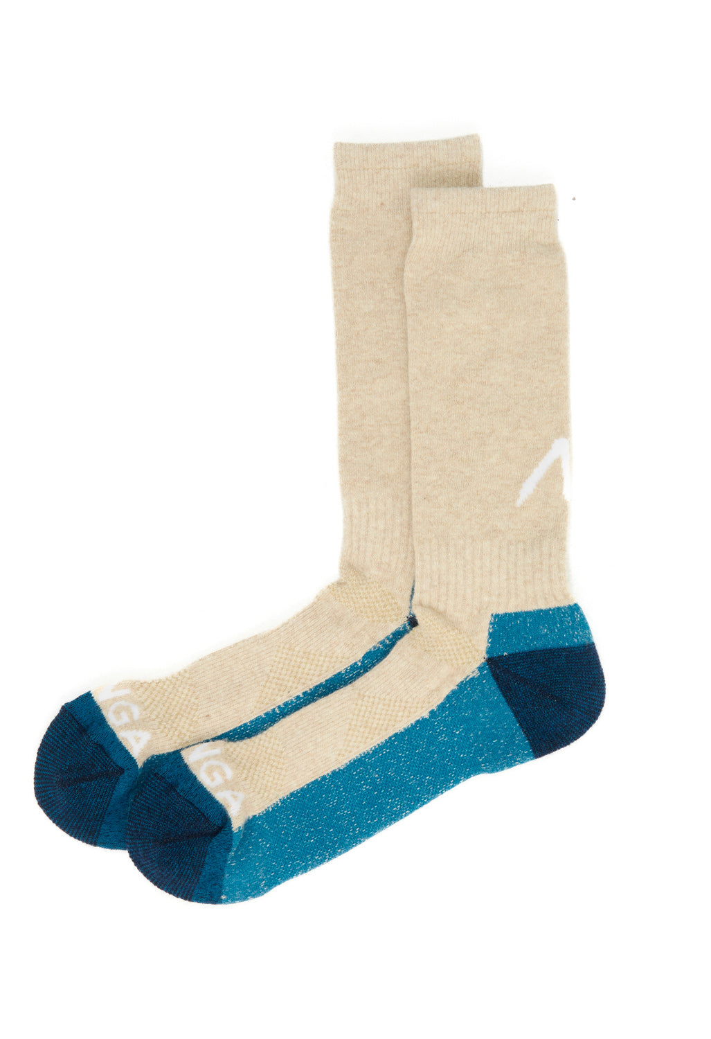 Nanga Wool Pile Compression Crew Socks - Beige – Outsiders Store UK