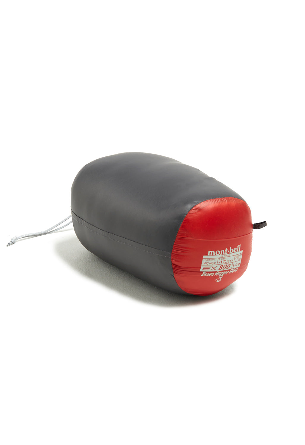 Montbell Down Hugger 800 #3 Sleeping Bag - Sunrise Red – Outsiders Store UK