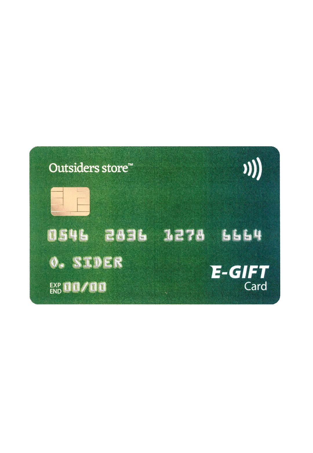 £100 e-Gift Card – Outsiders Store UK