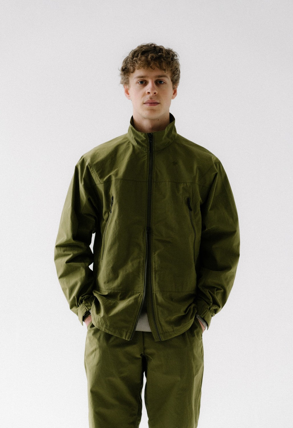 Goldwin Nylon Multi Purpose Jacket - Ripe Olive – Outsiders Store UK