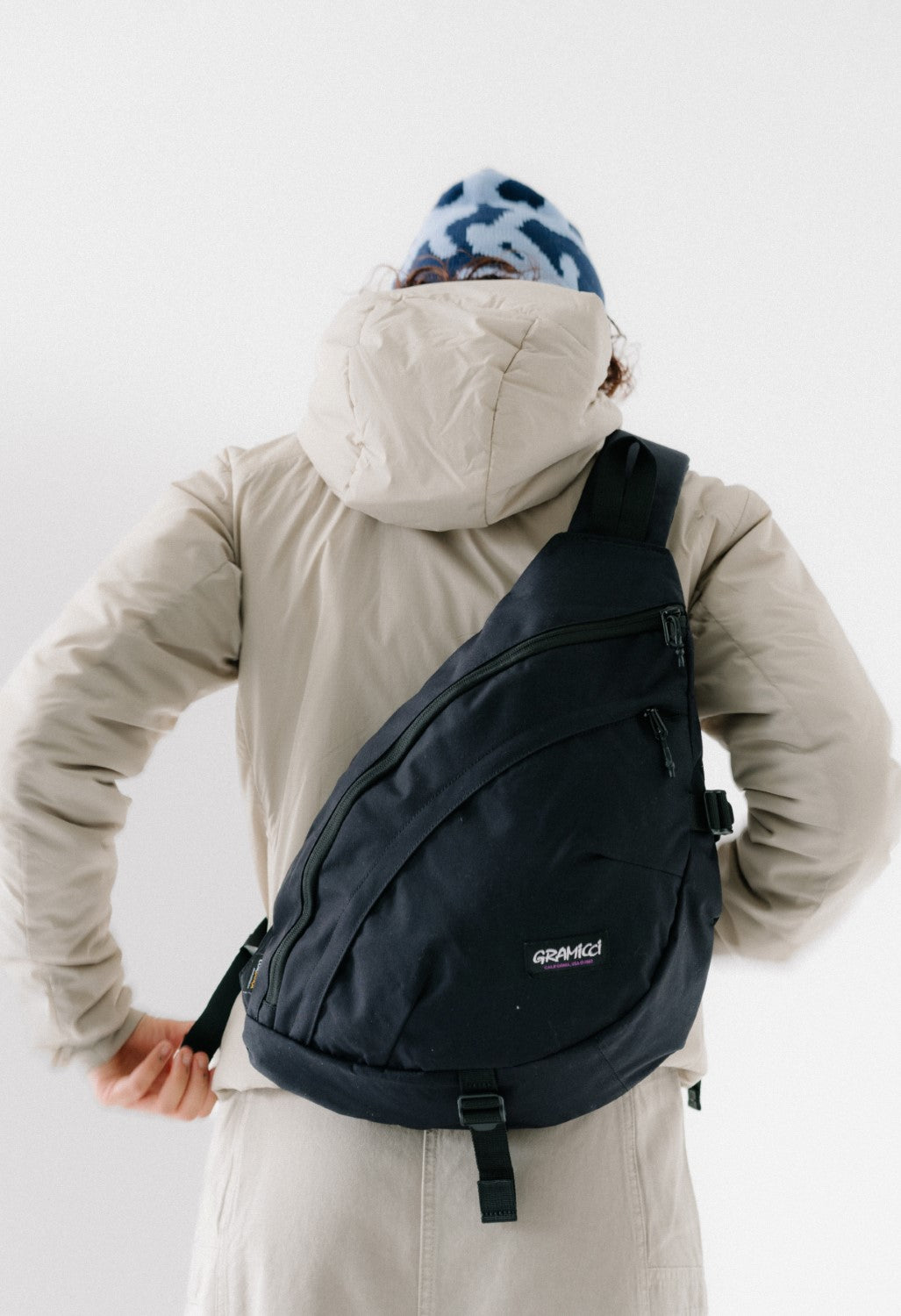 Gramicci Cordura Sling Bag - Black – Outsiders Store UK