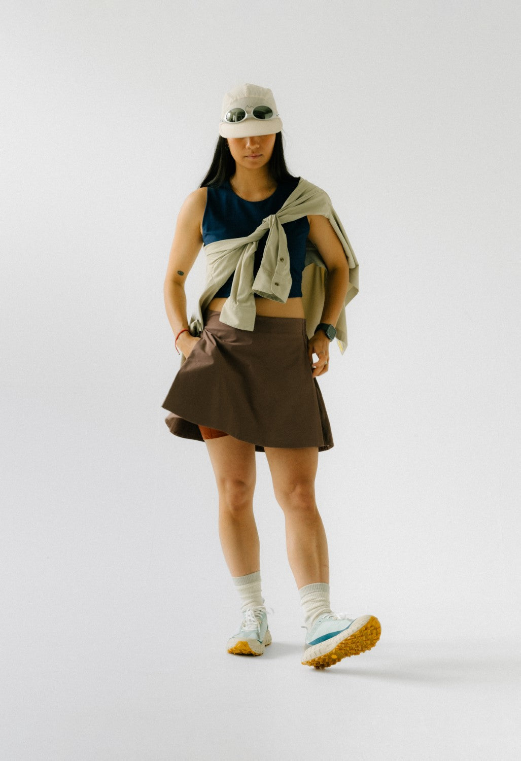 Women's Hikerkind Venture Skort 01 - Hellebore – Outsiders Store UK