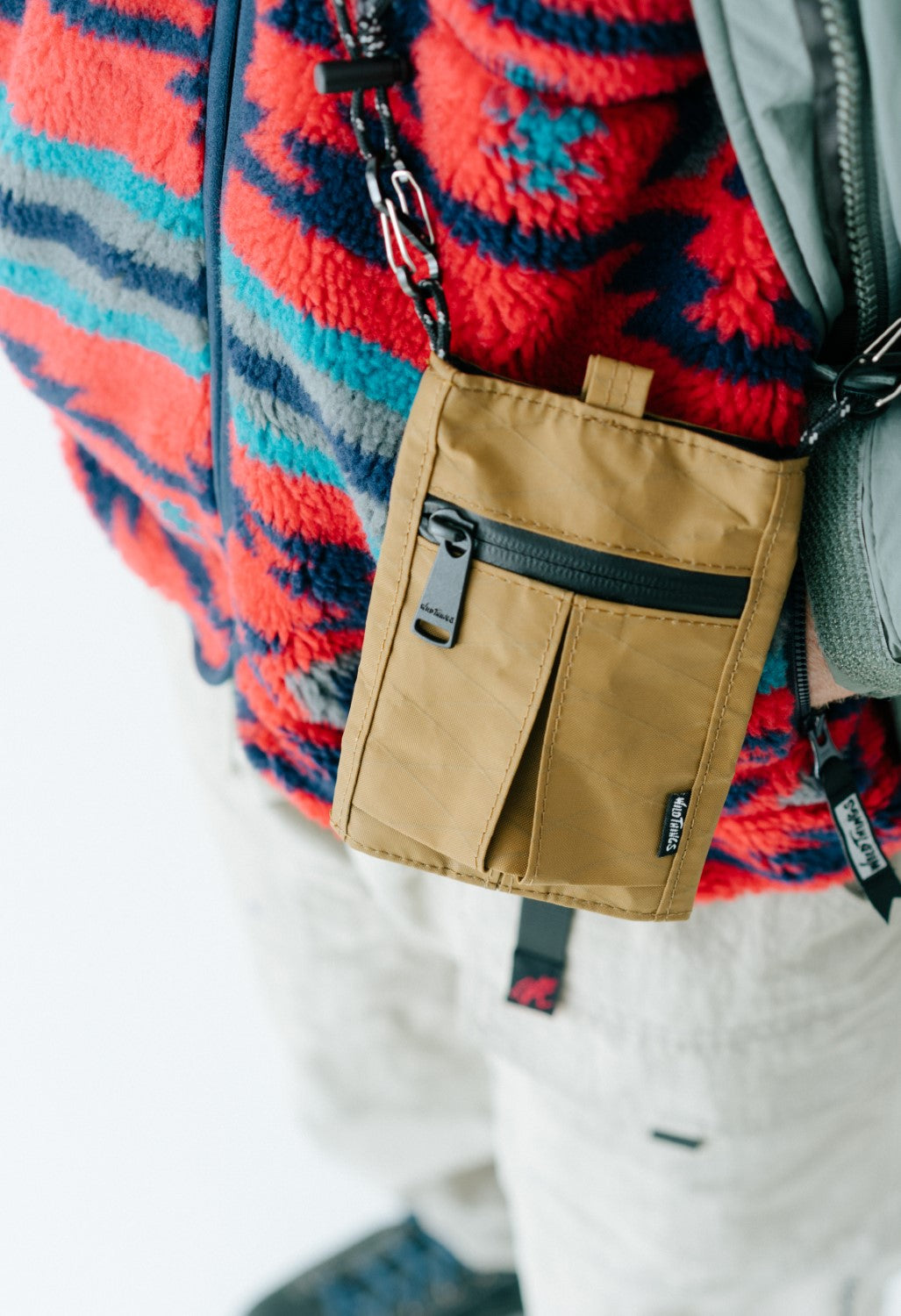 Wild Things X-Pac Neck Pouch - Beige – Outsiders Store UK