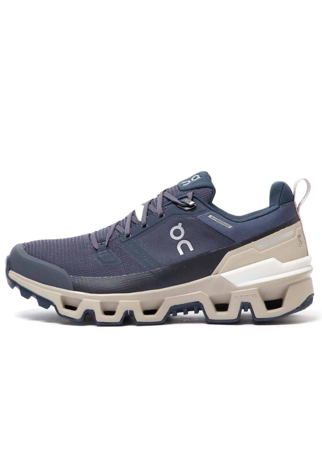On Cloudwander Waterproof Women's Shoes - Navy/Desert – Outsiders Store UK
